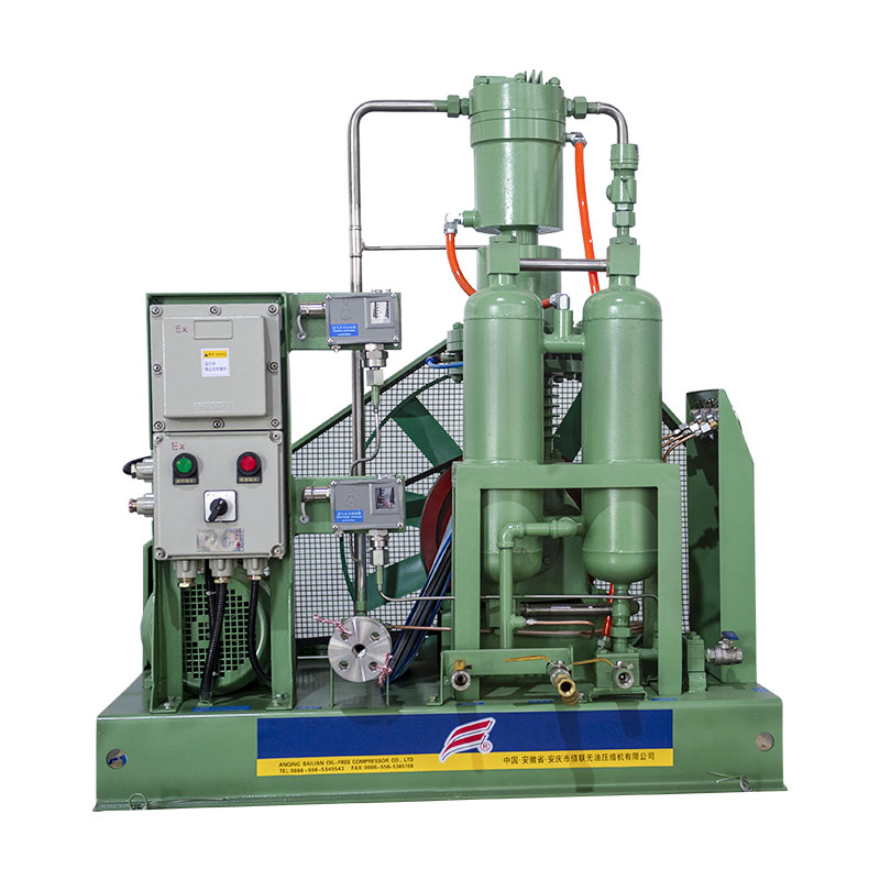 Multistage oil free hydrogen compressor small bottling from China ...