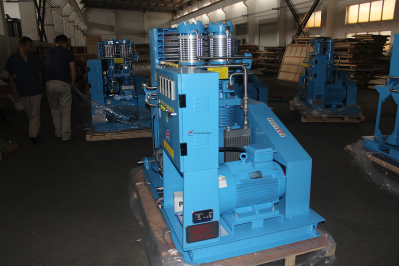 60NM3 150bar High Pressure Oil Free Oxygen Compressor from China ...